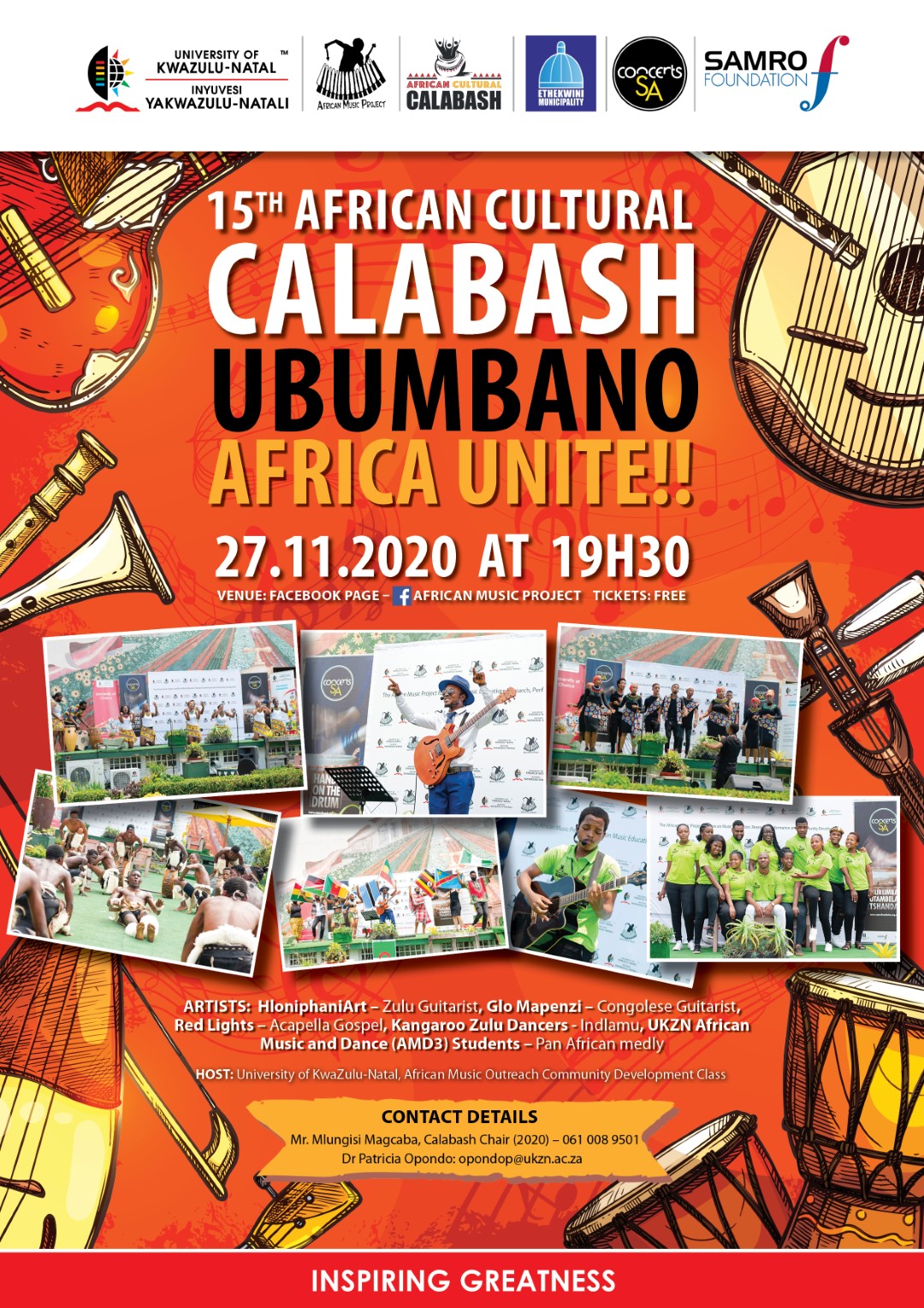15th Annual Calabash - Press Release • Discipline of Music